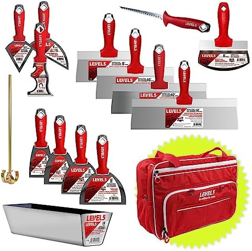 CONTRACTOR'S Hand Tool Set W/Bag - Premium Joint, Taping, & Specialty ...