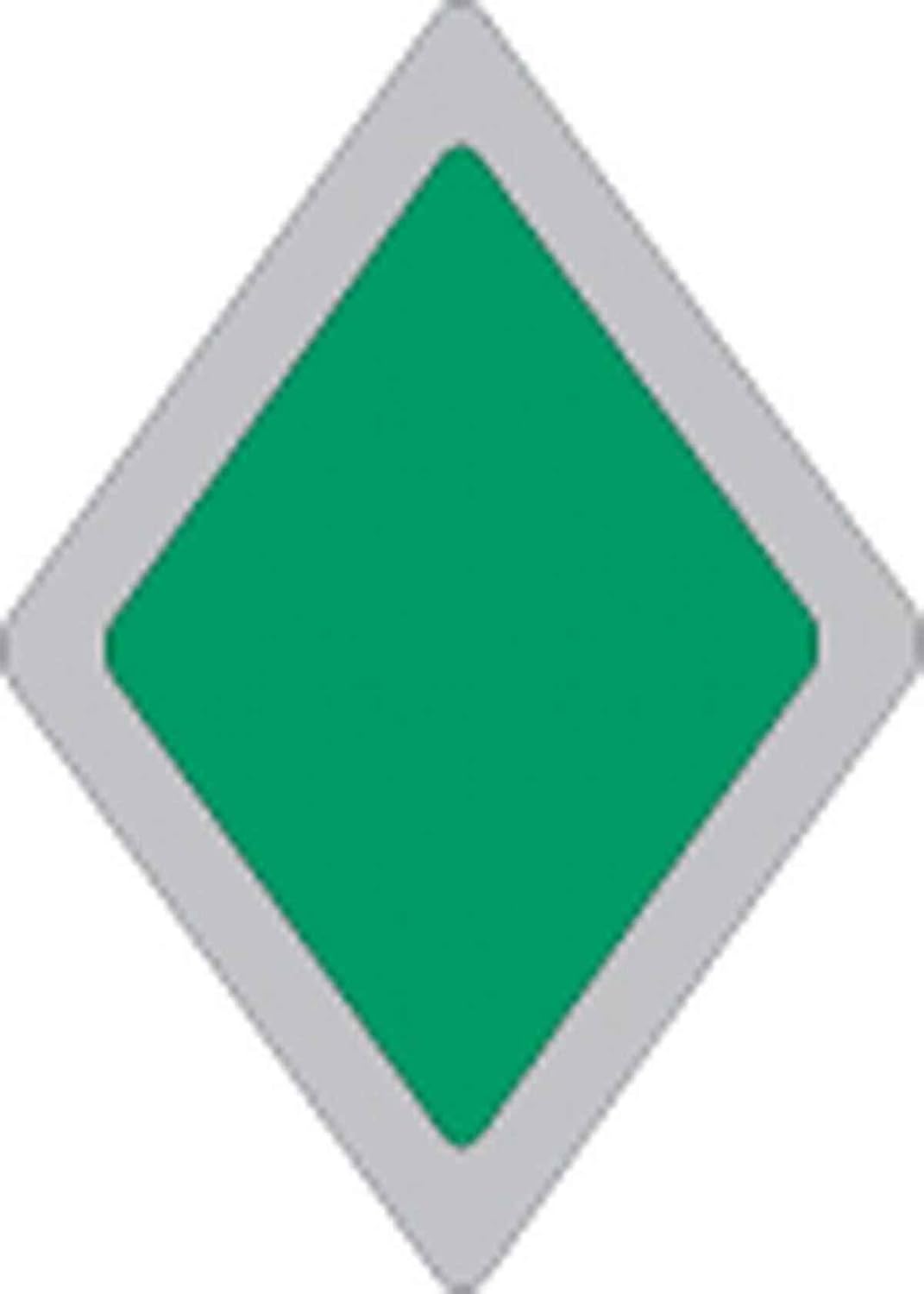 Amazon.com : Voss Signs Green Plastic Reflective Atv Trail Blazer ...