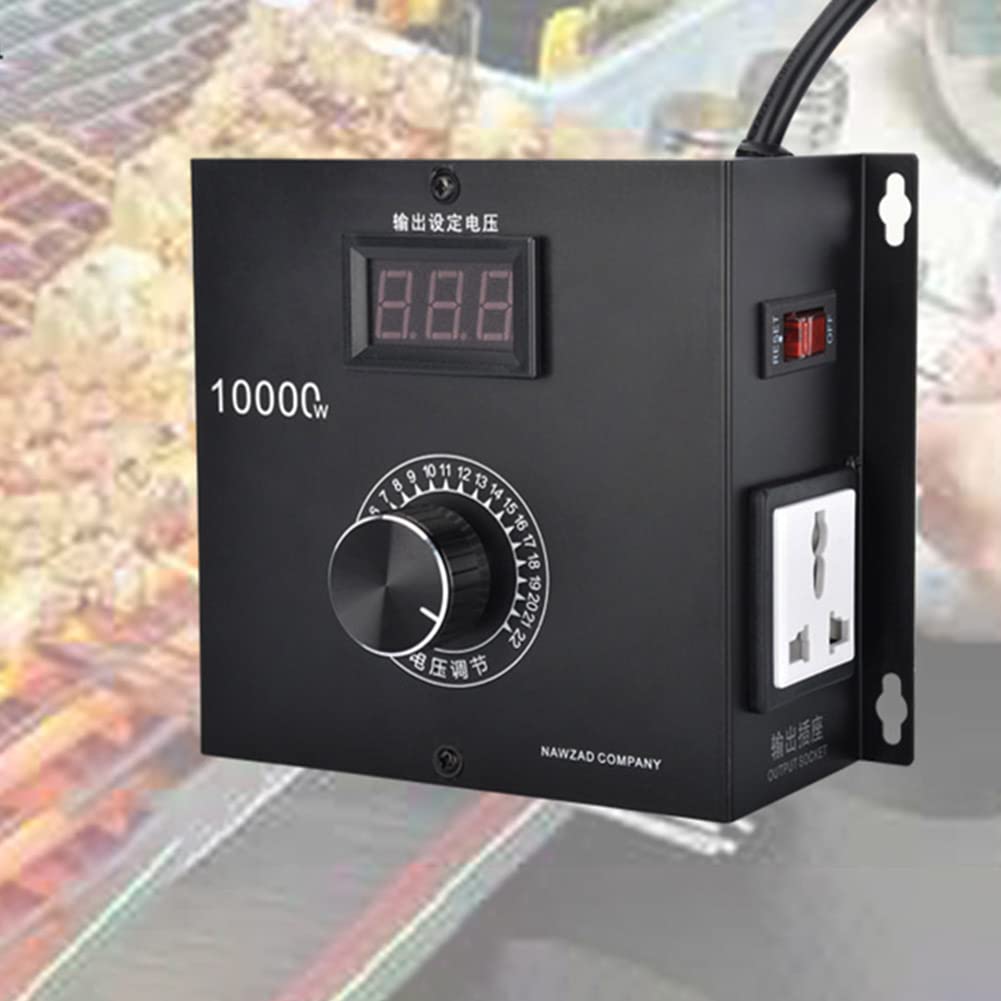 Buy ZYWUOY 10000W Ultra High Power SCR Voltage Regulator, PWM AC 220V ...