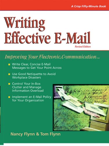 Amazon.com: Crisp: Writing Effective E-Mail, Revised Edition: Improving ...