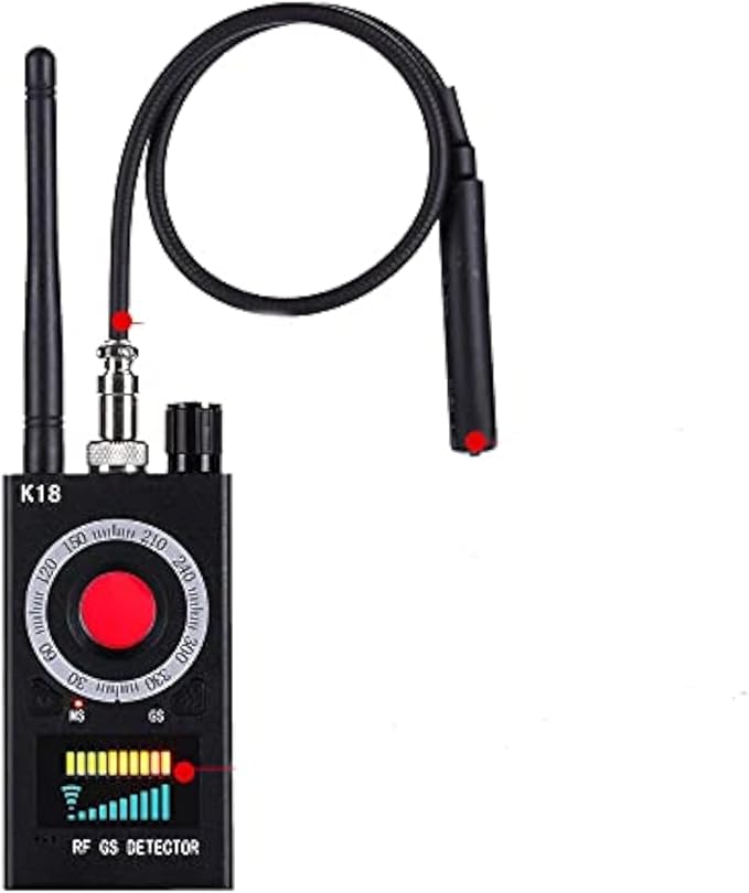 Amazon.com : Hidden Anti Spy Wireless Camera RF Detector Bug K18 RF GS ...