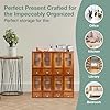 Amazon.com: Set of 4 Mini Cupboards - Pantry Storage Cabinet - Dark ...