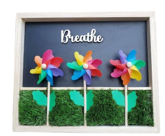 Amazon.com: Breathe Sensory Board - Pinwheel flowers in turf/grass ...
