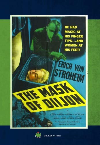Amazon.com: The Mask of Diijon : Lew Lander, Erich von Stroheim ...