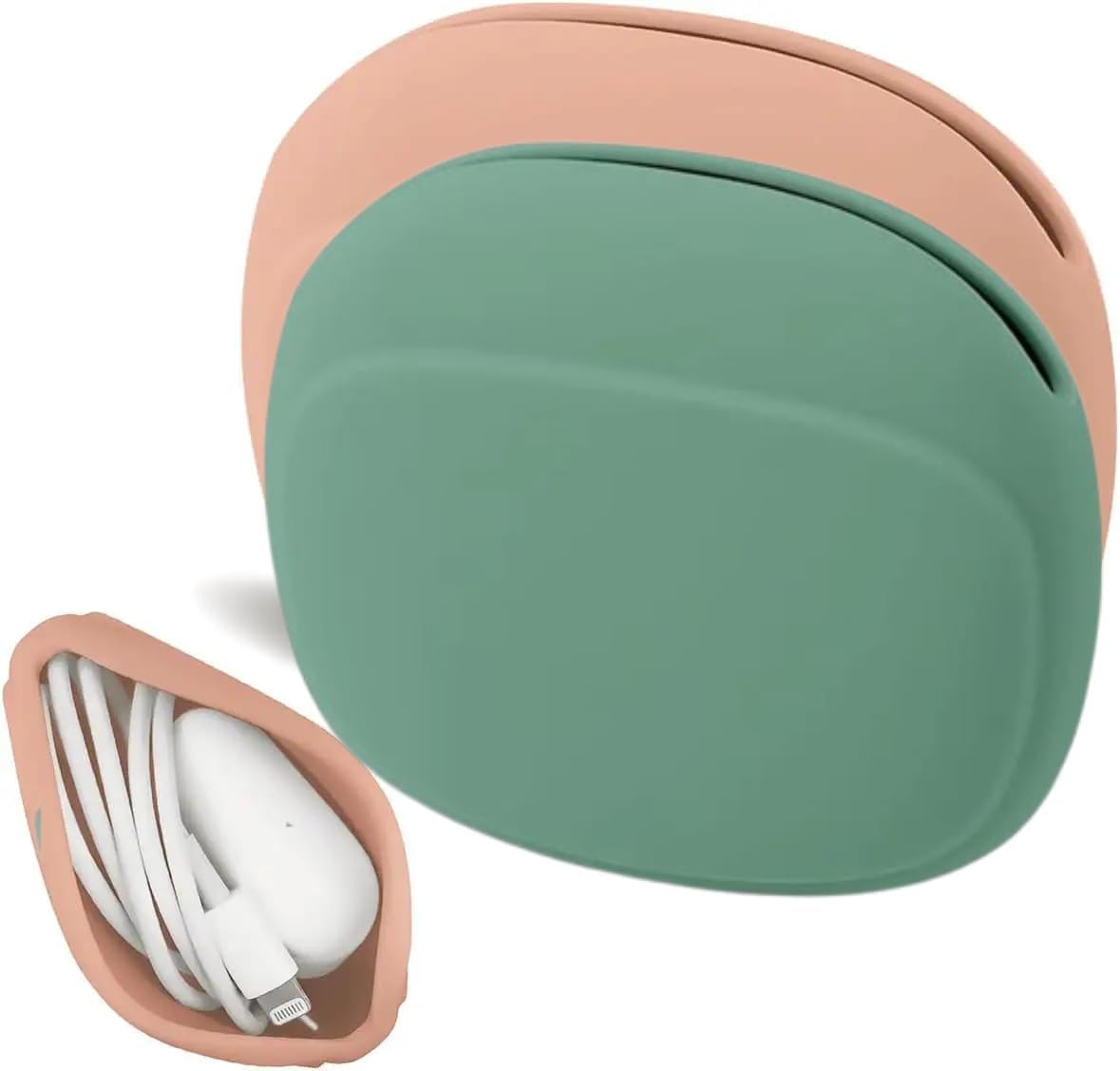 2-Pack Silicone Earphone Case Pouch | Portable Earphones & Headphone ...