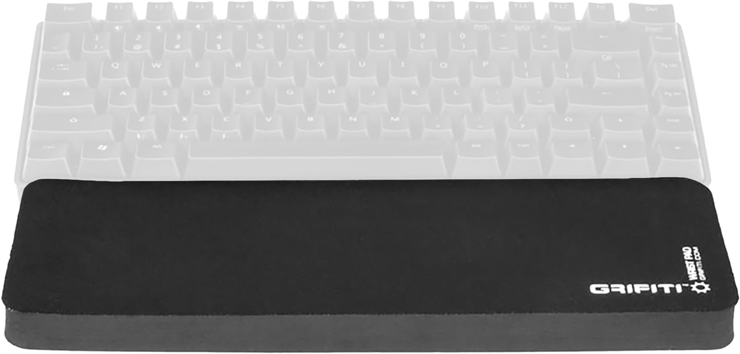 Grifiti Fat Wrist Pad 12 is a 12 Inch Wrist Rest for Small Mechanical ...