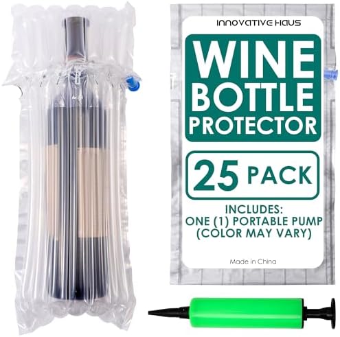 Amazon.com: Innovative Haus Pack of 25 Wine Bottle Protector Bag with ...