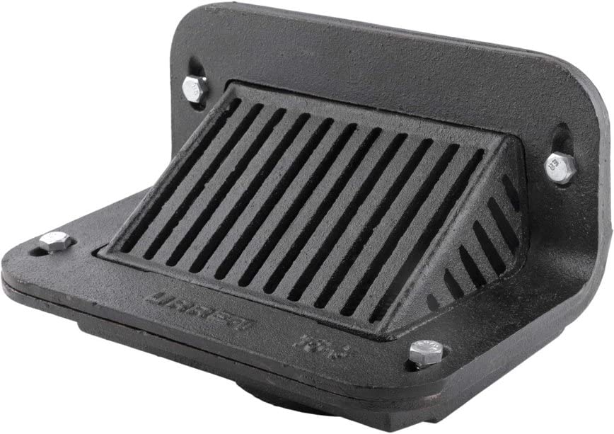 URREA 154 Coladera de Pretil para Azotea, Coladera con Rejilla, Acabado ...