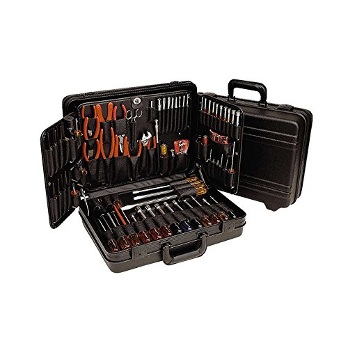 86 Piece Tool Kit Complete with Black Polyethylene Case: Amazon.com ...