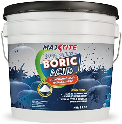 Amazon.com: 99% Pure Boric Acid - Granular (40 lbs) - Granular, Premium ...