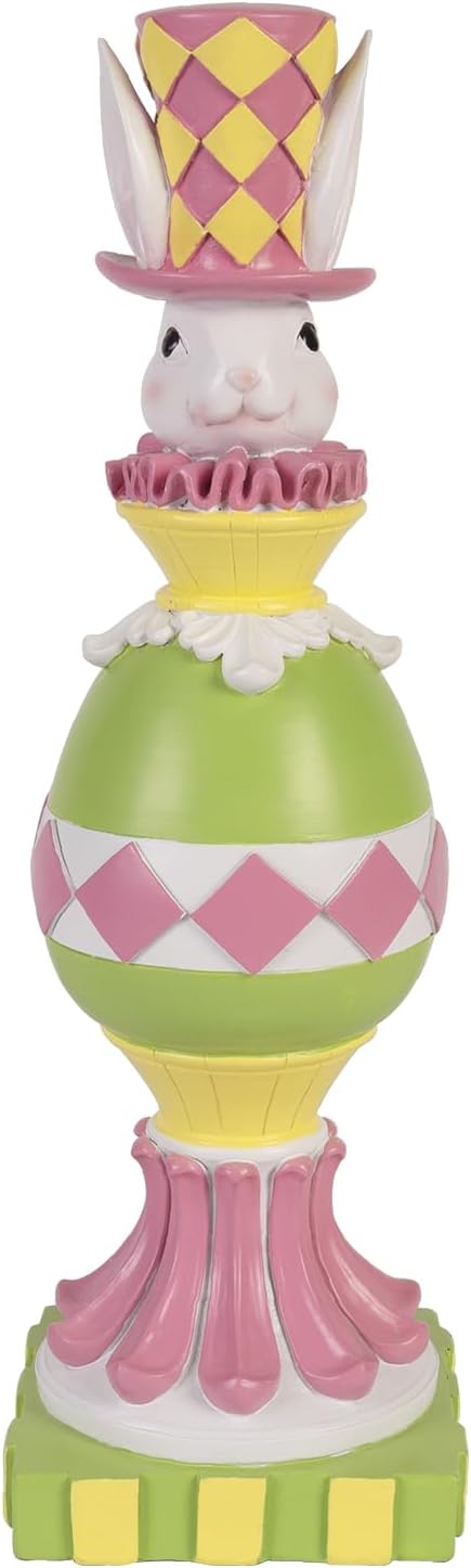 Amazon.com: Regency International Easter Bunny with Treats Figurine, 9. ...