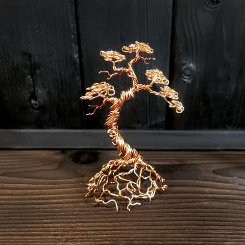 Amazon.com: Copper Bonsai Traditional Bonsai Tree Handmade Copper ...