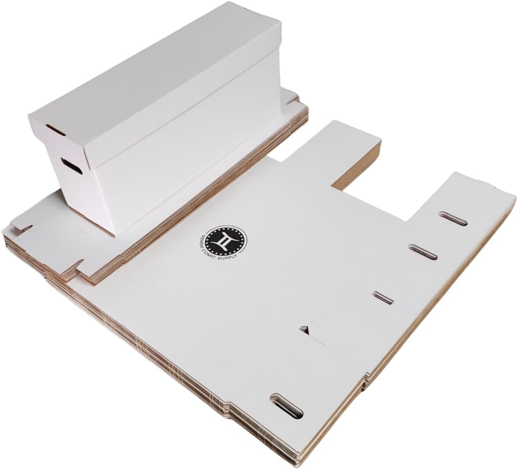 Amazon.com: Max Protection Short Comic Book Storage Boxes - Holds 150 ...