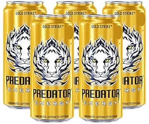 Gold Strike Predator Energy Drink, 300ml Humarabazar (Pack of 5 ...