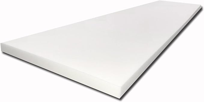 Amazon.com: FoamTouch Upholstery Foam 2" x 24" x 72" High Density ...