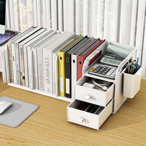 Amazon.com: Plastic Desk Organizer and File Holder - 3 Tier Office ...