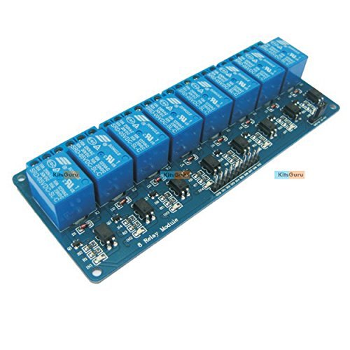 KitsGuru KG128 12V Relay Board Module 8 Channel Relay Control Panel Plc Relay 5V Module with ...