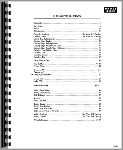 Amazon.com: Drott T340 Loader Attachment for IH T-340, TD-340 Crawler ...