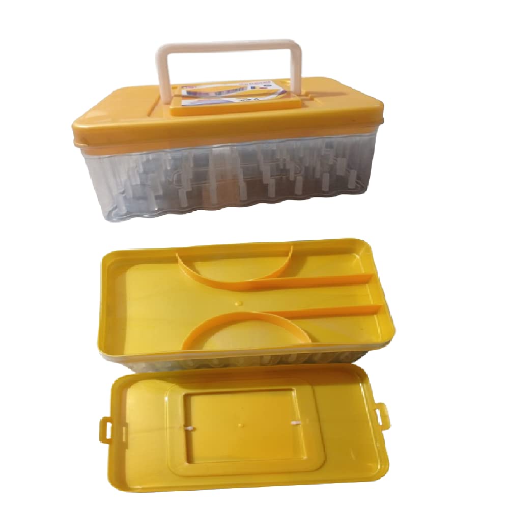 DAIDSUKE™ 90 Degree 45 Reels Sewing Supplies Organizer Rectangular ...