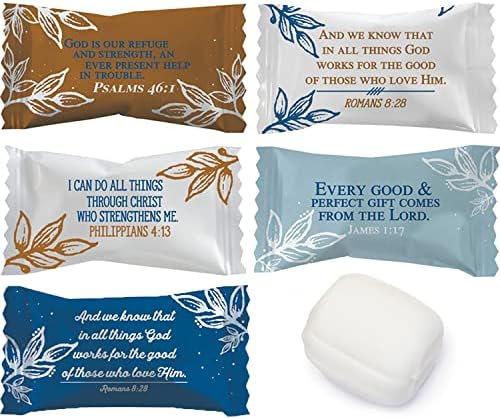 Amazon.com : Bible Verses Buttermints Candy, 330 Buttermints Kosher ...