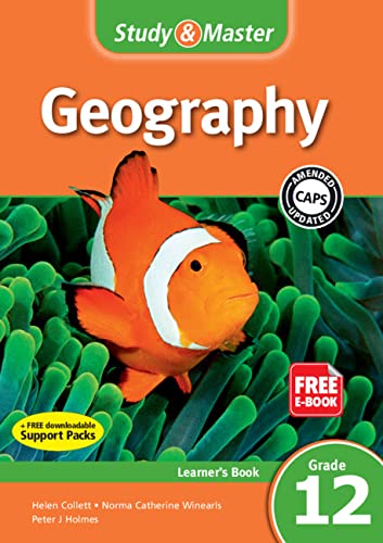 Amazon | Study & Master Geography Learner's Book Grade 12 English (CAPS ...