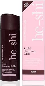 he-shi He-Shi Gold Tanning Milk 200ml - Lightweight Fake Tanning Milk ...