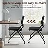 Amazon.com: CLATINA Stackable & Foldable Conference Room Chairs ...
