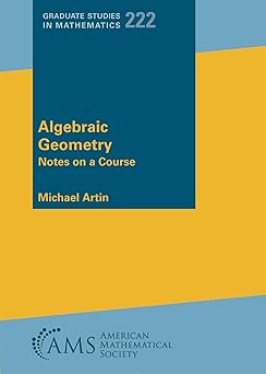 Buy Algebraic Geometry: Notes on a Course (Graduate Studies in ...