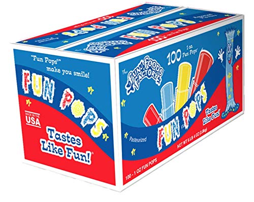 Fun Pops Freeze Pops 100 Ct/1oz : Amazon.in: Grocery & Gourmet Foods