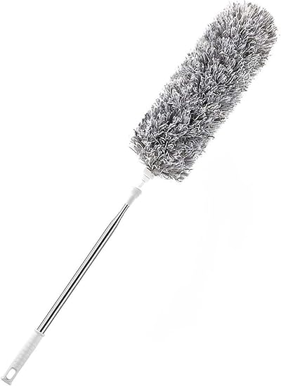Extendable Feather Duster, Bendable Microfiber Duster with Extra Long ...