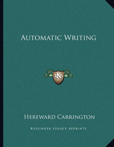 Amazon.in: Buy Automatic Writing Book Online at Low Prices in India ...