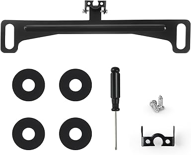 Amazon.com: Universal Car Rear View Camera License Plate Bracket ...