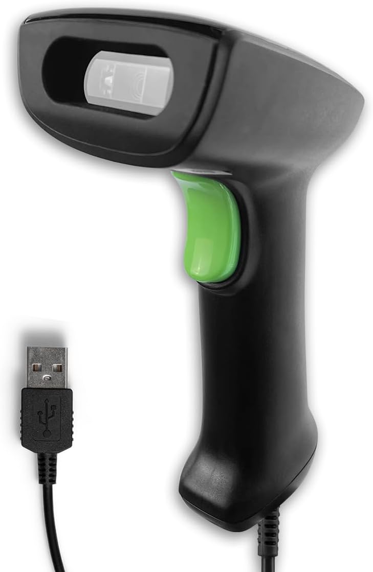 Amazon.com : Kercan KR-206 Automatic Wired USB 1D 2D QR PDF417 Data ...