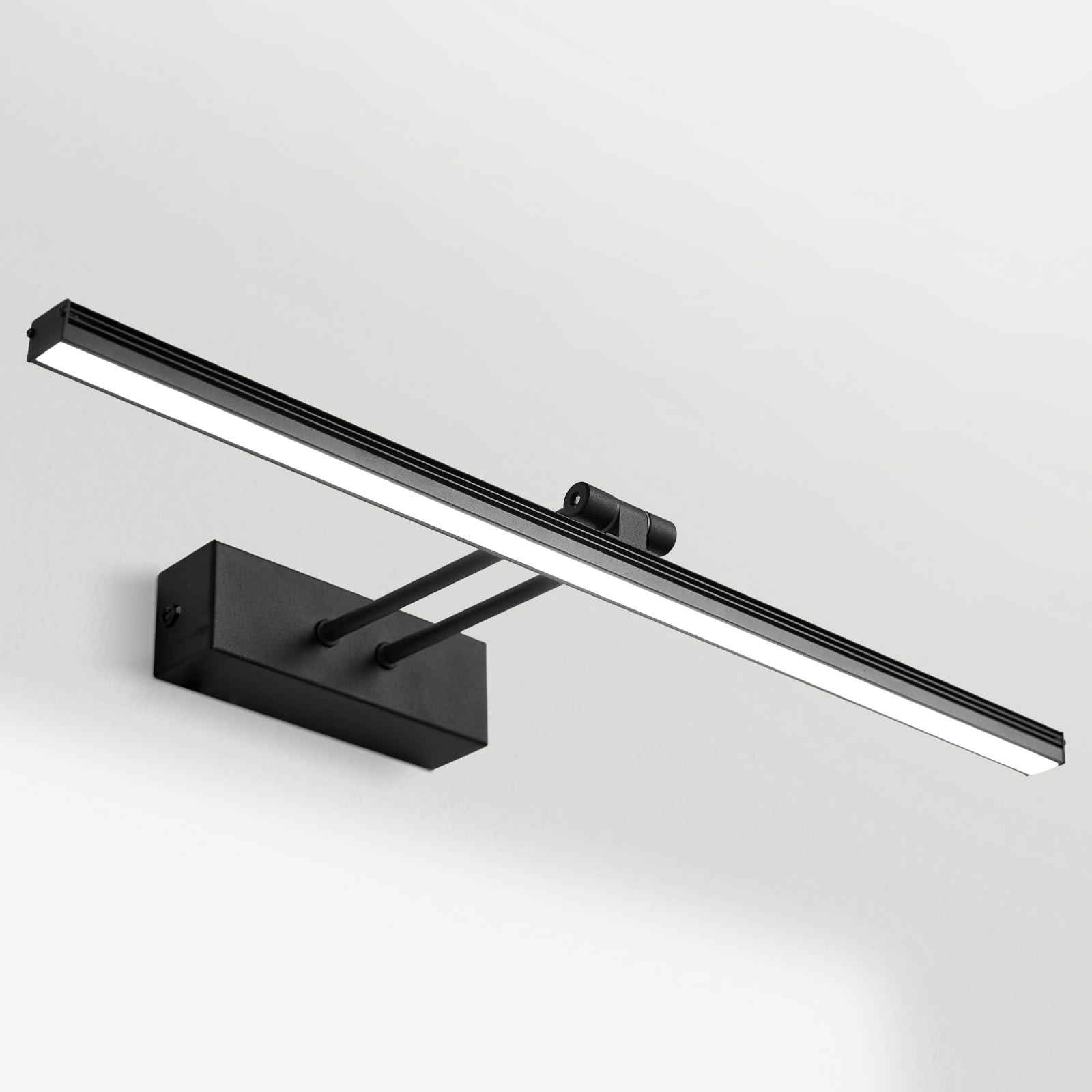EMKE LED Spiegellampe Bad 40cm, 200° Drehung Wandleuchte für bad ...