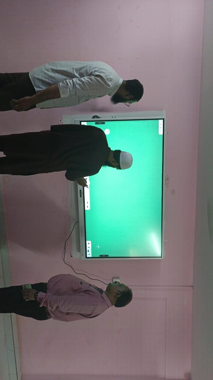 NEOD 65” AI Power X Interactive Flat Panel | 4K Smart Digital Teaching Board with Multi-Touch ...