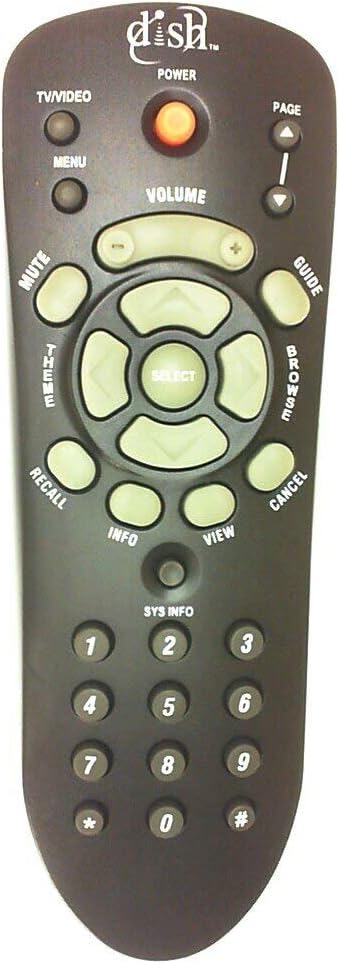 Amazon.com: Dish Network 100840 IR EchoStar Remote Control : Electronics