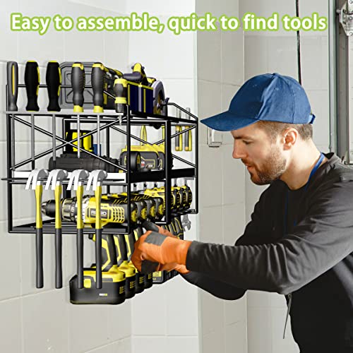Snapklik.com : Spaclear Power Tool Organizer, 3 Layer Heavy Duty Metal ...