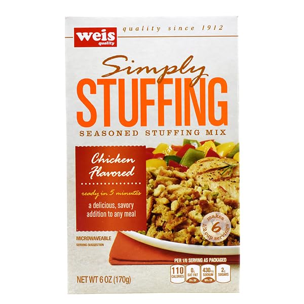 Amazon.com : Weis Quality, Stuffing Mix Chicken, 6 Ounce : Grocery ...