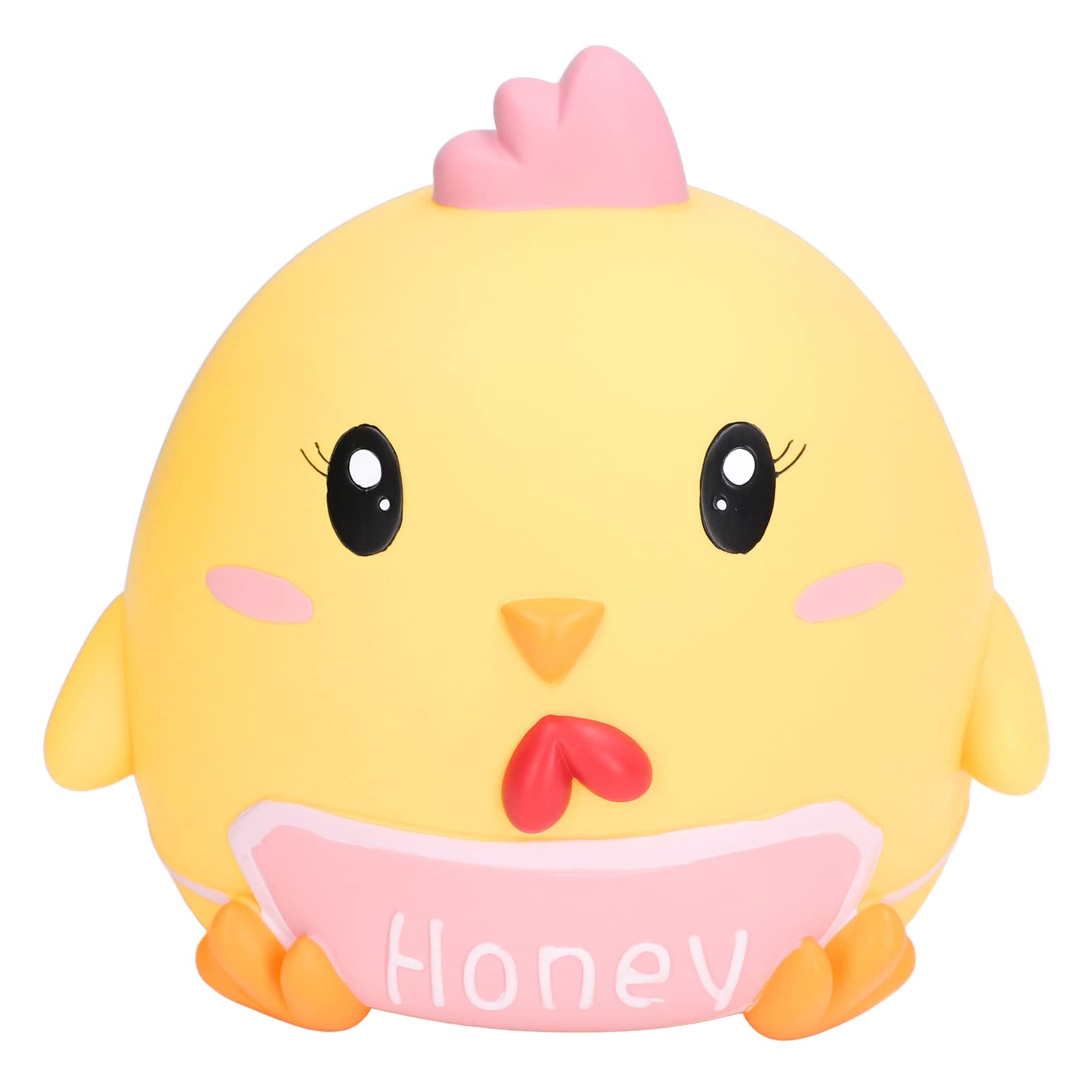 Amazon.com : Cartoon Chicken Piggy Bank, Kids Coin Bank Toy, Vinyl ...