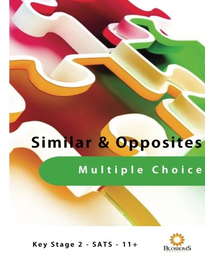 Similar and Opposite Words: Similar and Opposite Words: Blossomsfield C ...