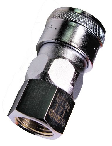 Nitto Kohki Hi Cupla 30SF-NPT Quick Connect Pneumatic Coupler Socket, 3 ...