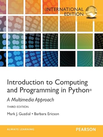 Amazon | Introduction to Computing and Programming in Python: International Edition | Guzdial ...