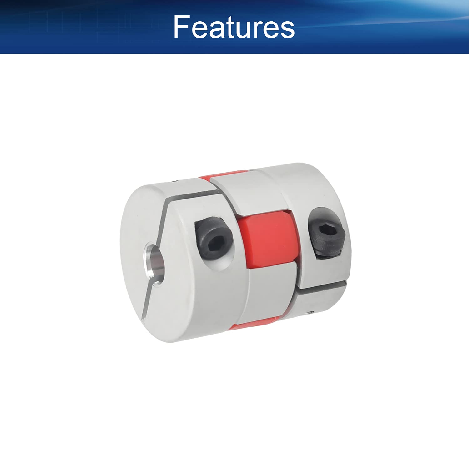 Snapklik.com : 15mm To 15mm Shaft Coupling Aluminium Flexible Plum ...
