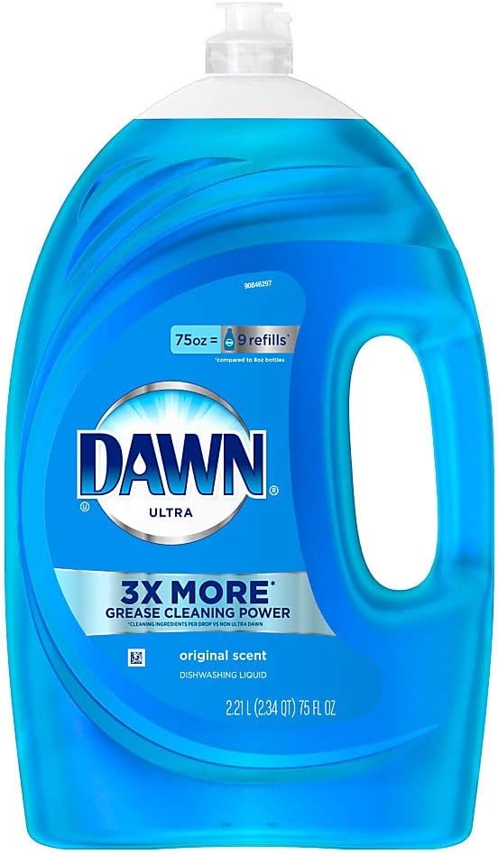 Amazon.com: Dawn Ultra Dishwashing Liquid Dish Soap Original Scent, Two ...