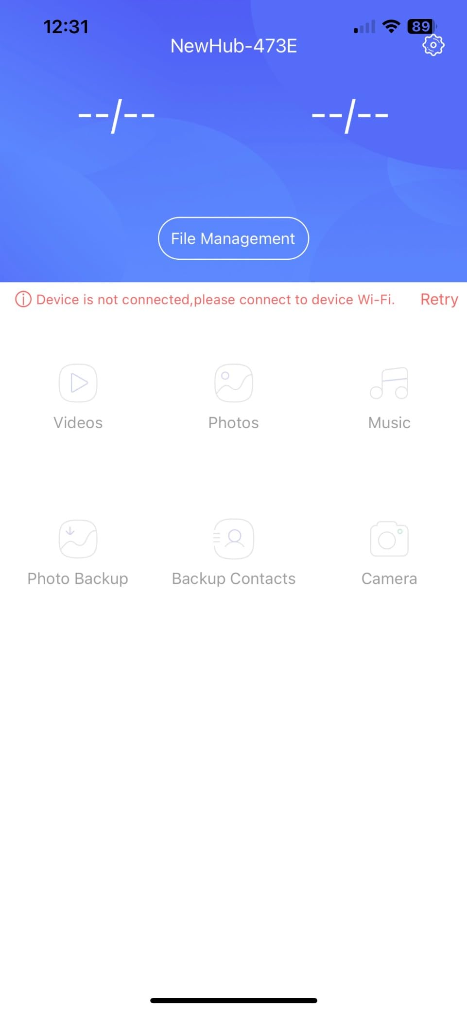 NewQ Filehub AC750 Travel Router: Portable Hard Drive SD Card Reader ...