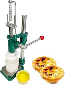 Amazon.com: KEULEN Manual Egg Tart Shell Making Machinem, Egg Tart ...