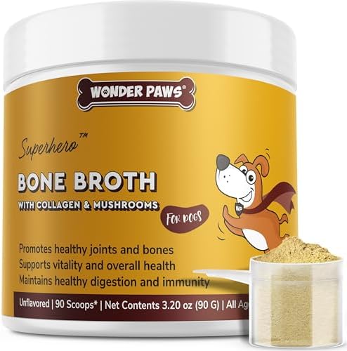 Amazon.com : Bone Broth for Dogs with Powdered Elk Antler and Bone ...