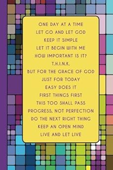 Journal: Al-Anon Slogans Journal, 6x9: Lightly Lined, 160 Pages ...