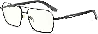 ANYLUV Blue Light Blocking Glasses for Men Women Classic Mens Blue ...
