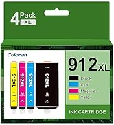 Coloran 912XL 3YP34AE High Yield Ink Cartridge Replacement for HP 912 ...